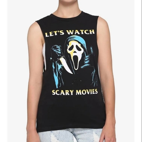 Hot Topic | Tops | Scream Movie Ghostface Top | Poshmark